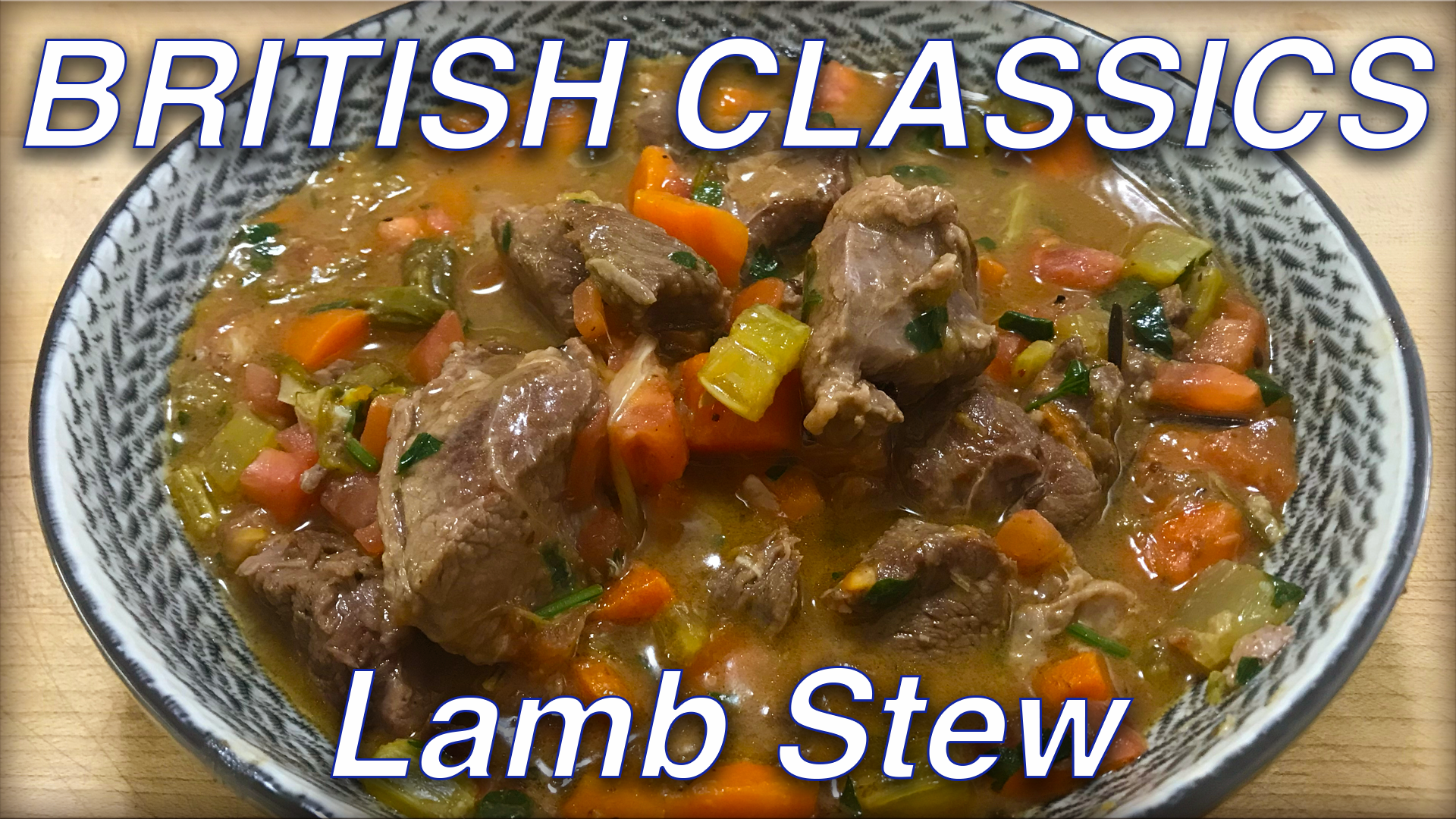 British Lamb Stew | Classic, Simple, Delicious – The British Cooking ...